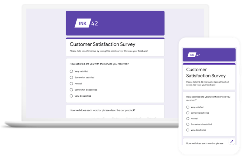 Google Forms - Geosoft Cloud